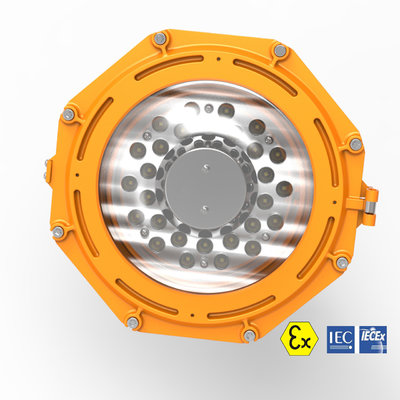 Petrochemical Plant 30W 60W LED Explosion Proof Lights Shock Resistant
